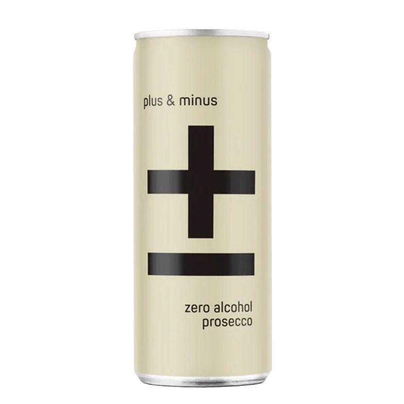 Plus & Minus Zero Alcohol Prosecco Can – The Chiller - NZ's #1 Online ...