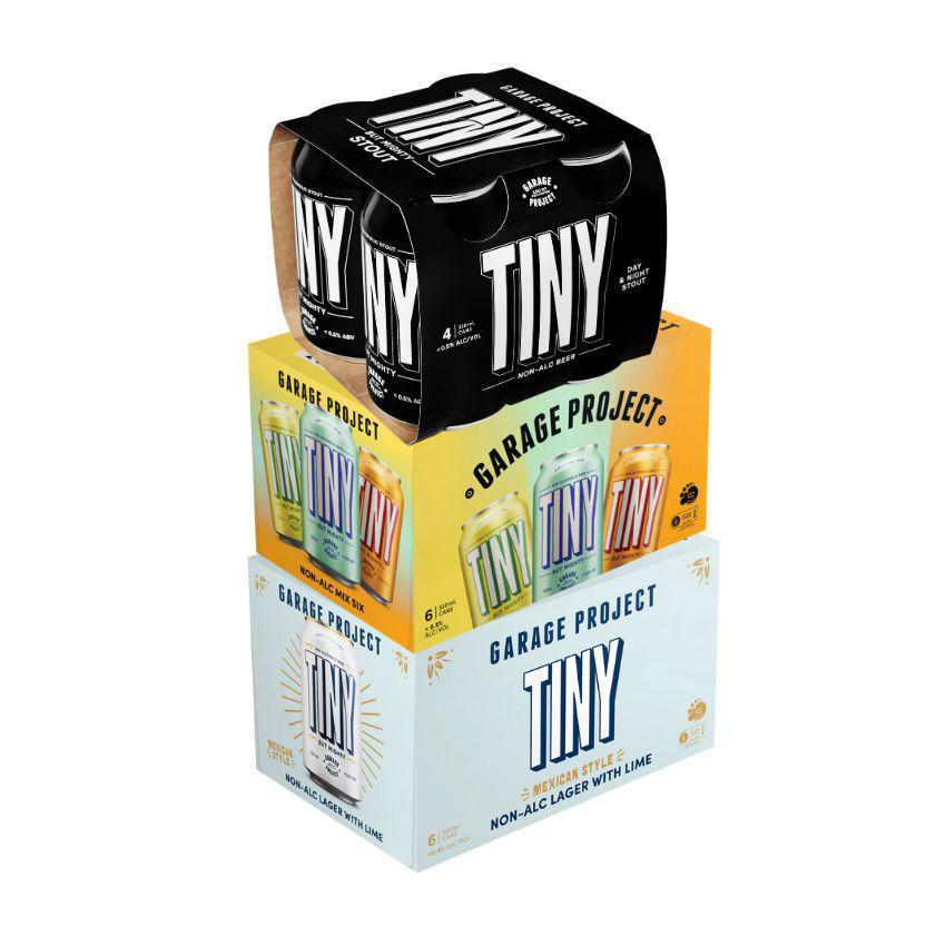 Garage Project Tiny 0% Mixed Beer Bundle | Non Alcoholic Beer | Zero ...