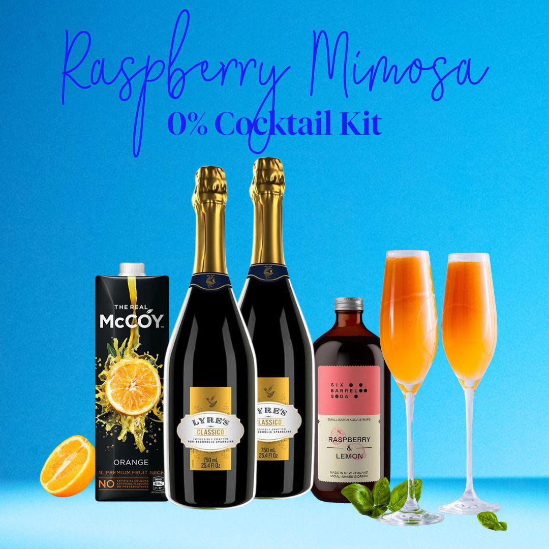Raspberry Mimosa 0% Cocktail Kit – The Chiller