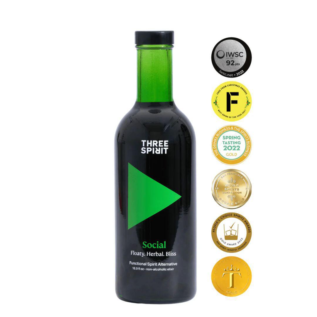 Three Spirit Social Elixir - Alcohol Free Mood-Making Spirit – The Chiller