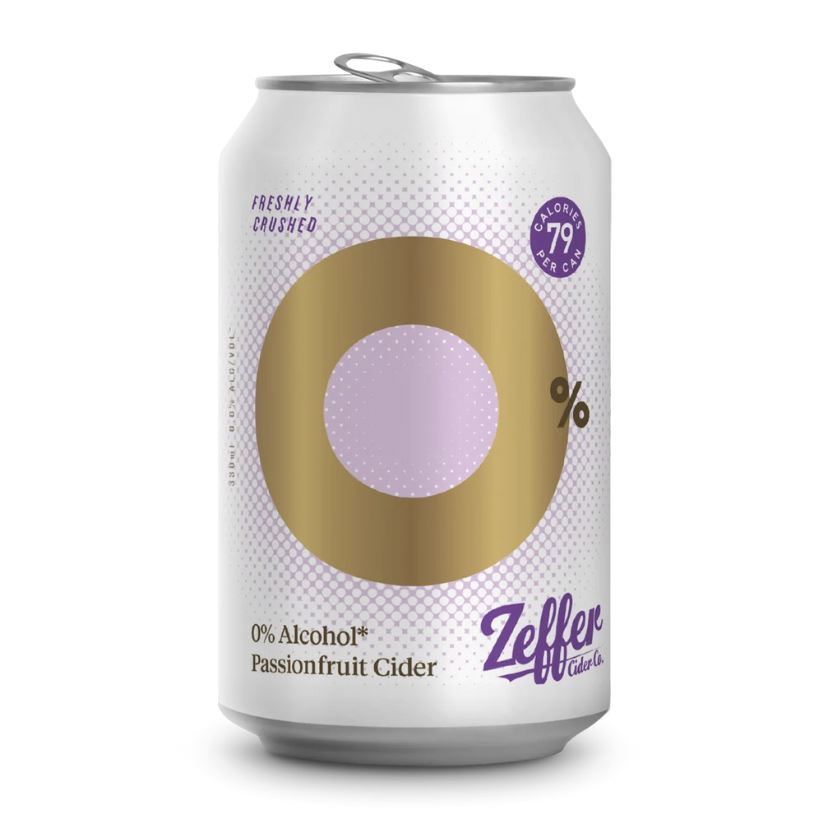 Zeffer Passionfruit Cider | Non Alcoholic Cider | Zero Alcohol – The ...